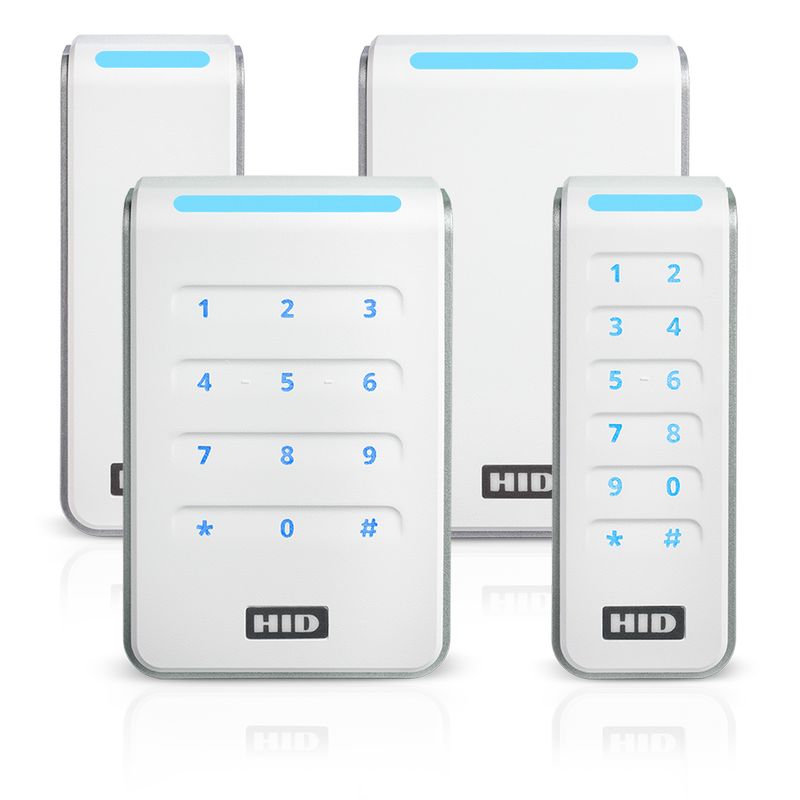 Spectra Baltic | Signo 20K Seos Card Reader with Keypad HID, Pigtail, White